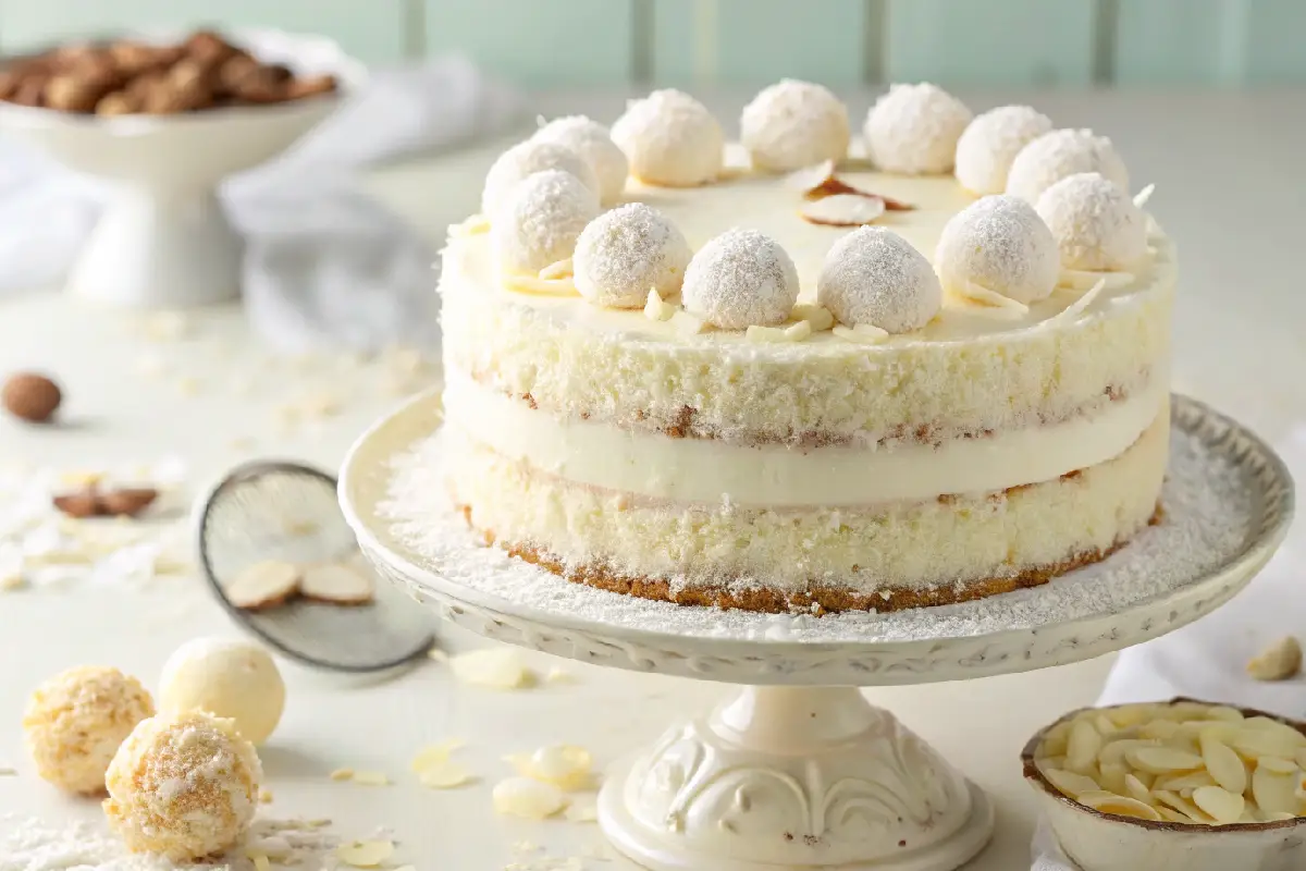 Torta Raffaello: Divina experiência culinária | Blog Receita Delicia