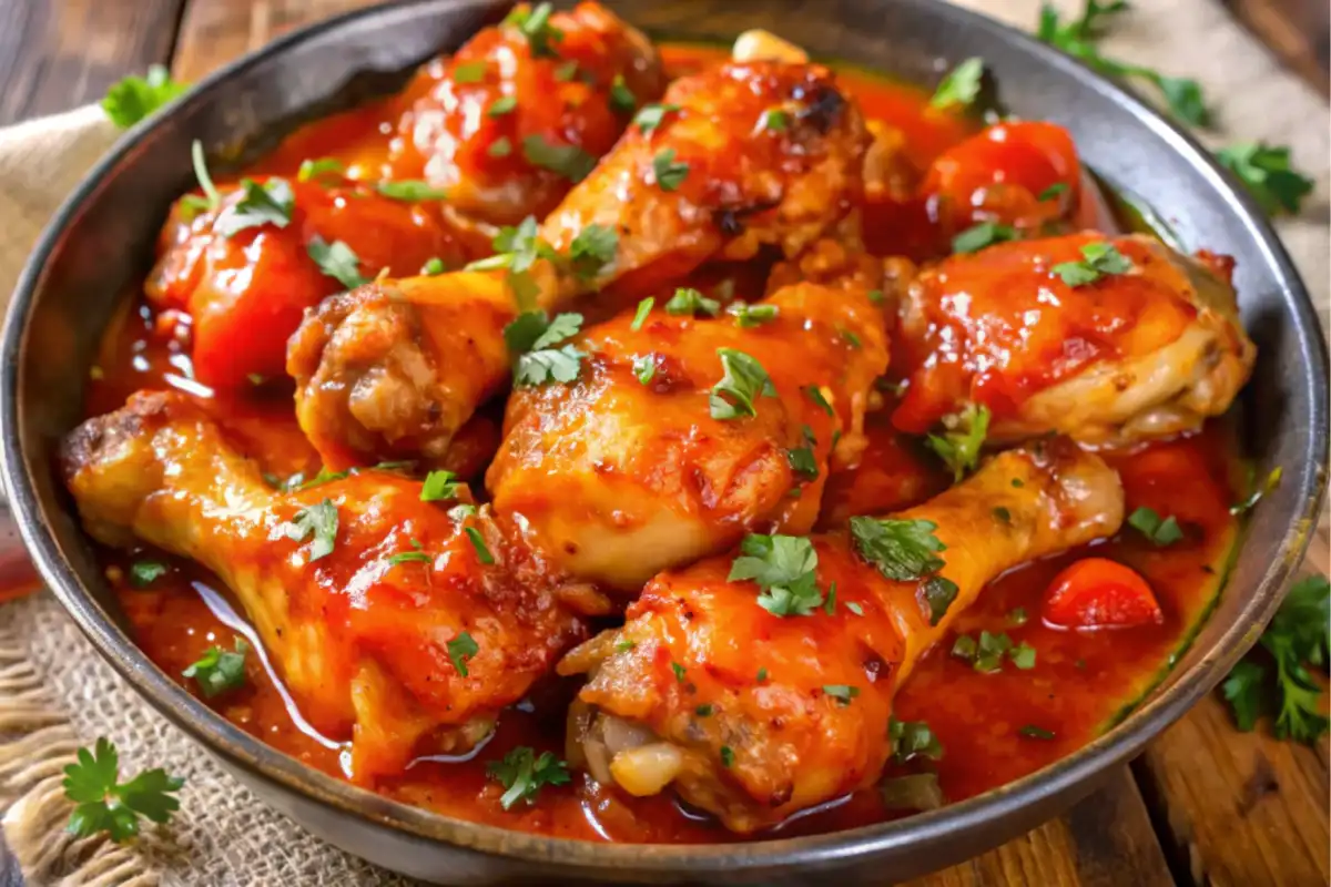 Coxa de Frango ao Molho de Tomate: Sabor em Cada Mordida | Blog Receita ...